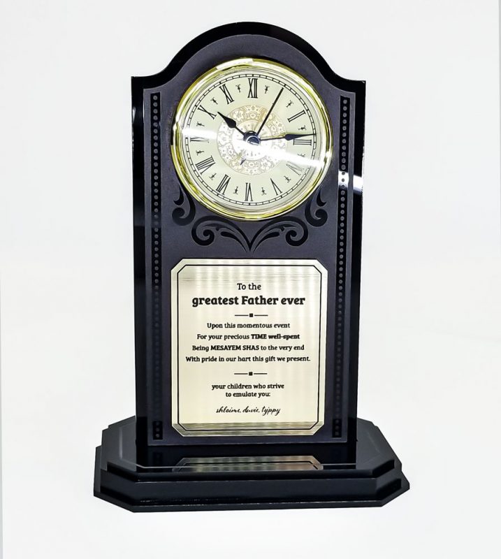 Custom Table Clock - J·Plak